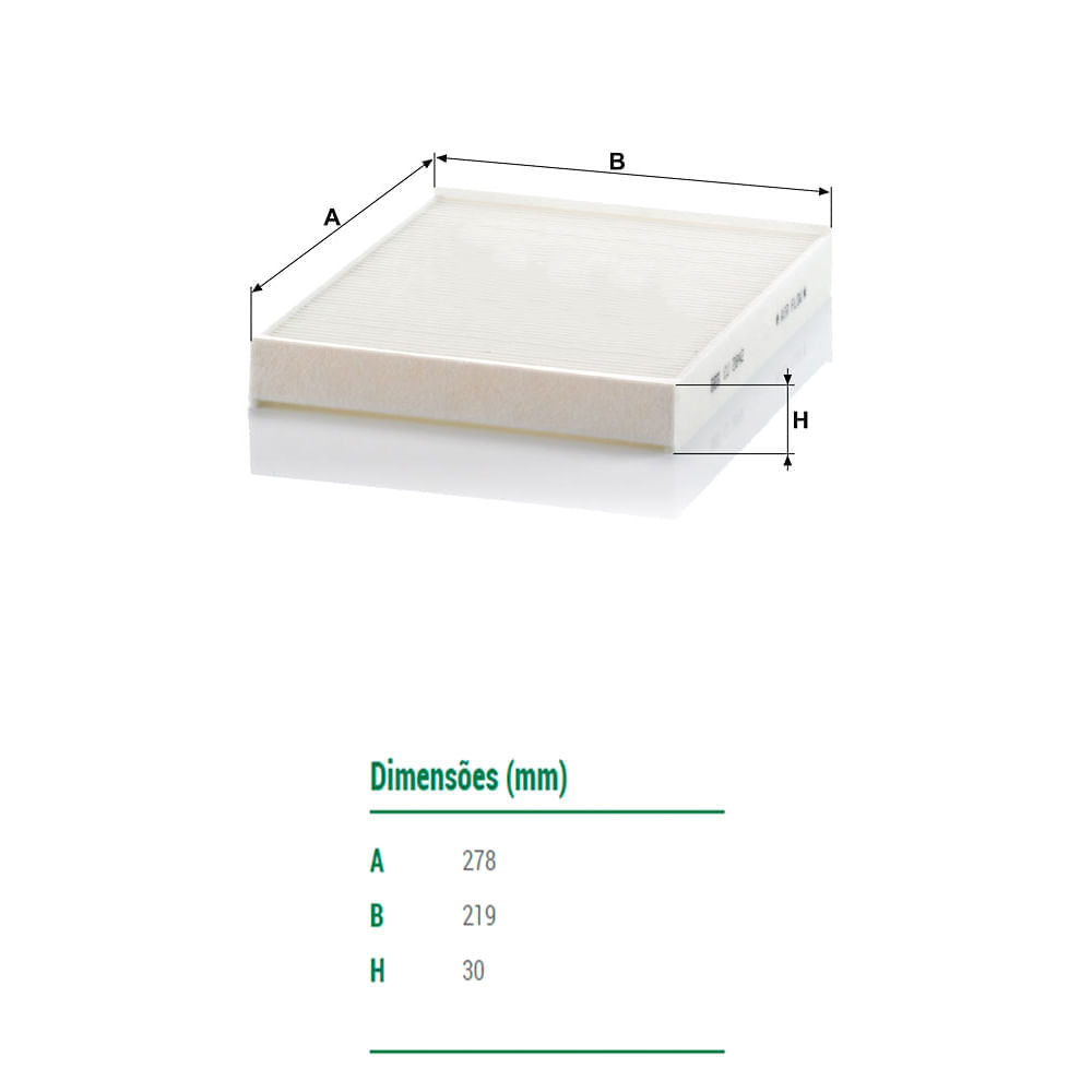 Filtro De Ar Condicionado Audi Q7 Vw Amarok Touareg Mann Filter Cu2842 ...