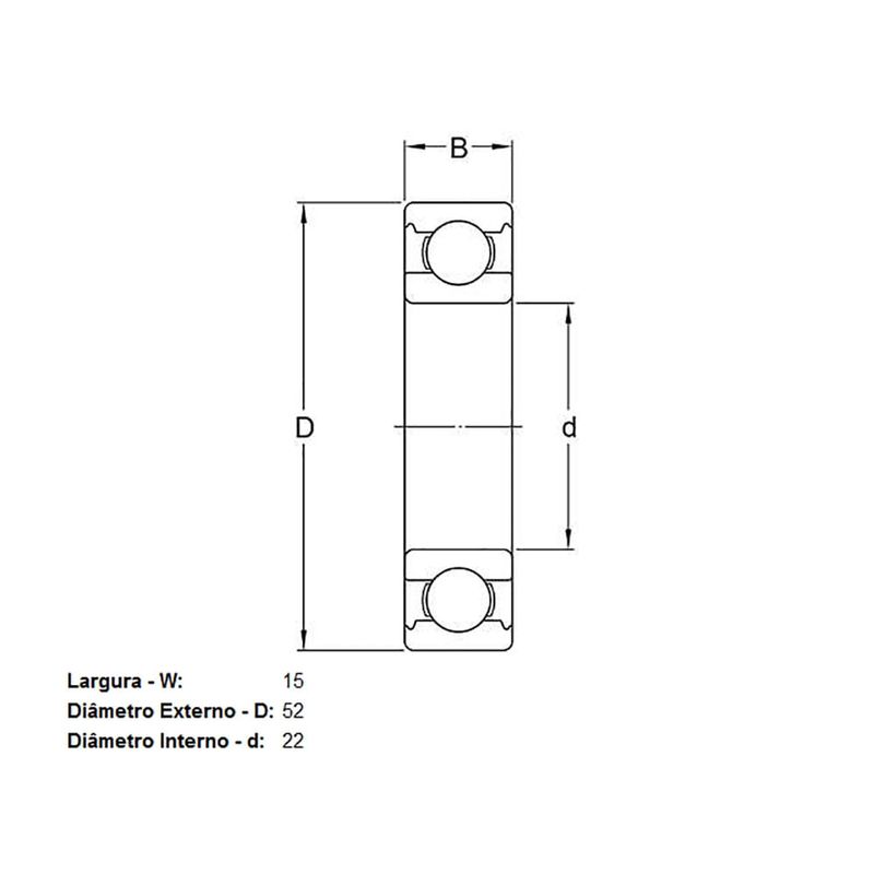 Rolamento Cambio Fiesta Hatch Gl Street 1.0 8V Hatch Bb10078 Skf ...